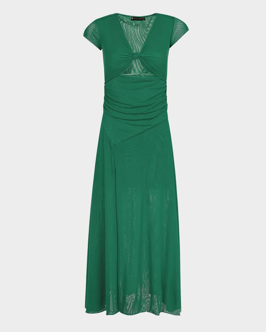 Vix Solid Maelly Maxi Dress | Neiman Marcus