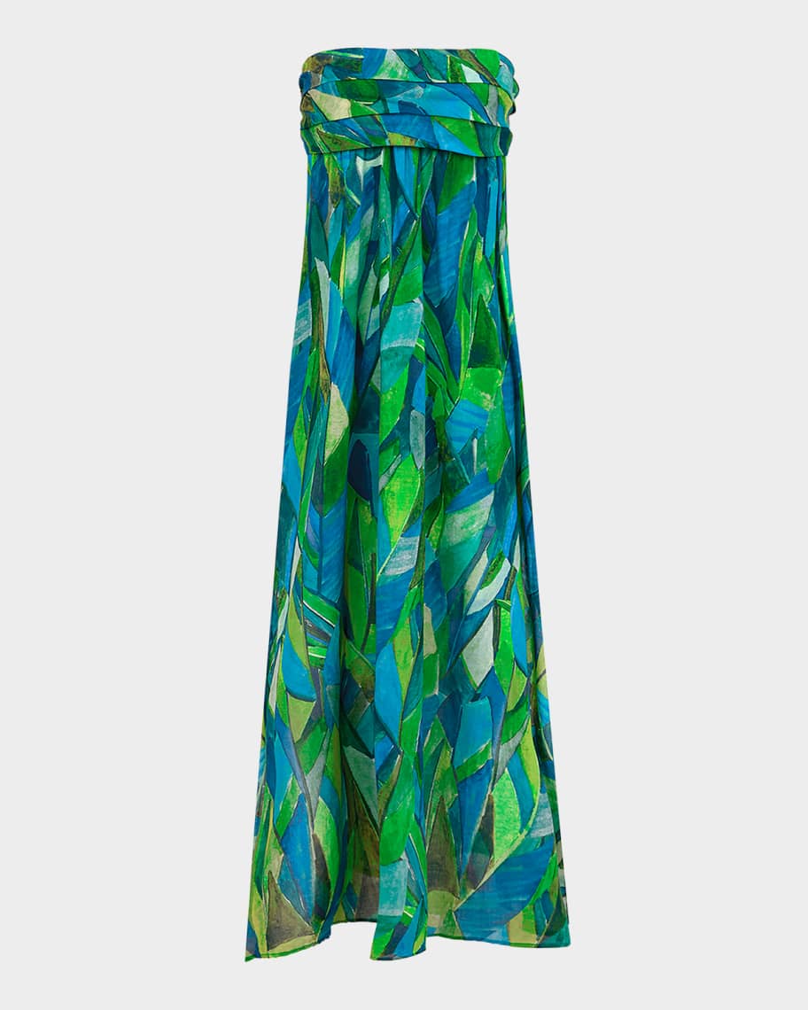 Vix Tropics Davina Long Dress | Neiman Marcus
