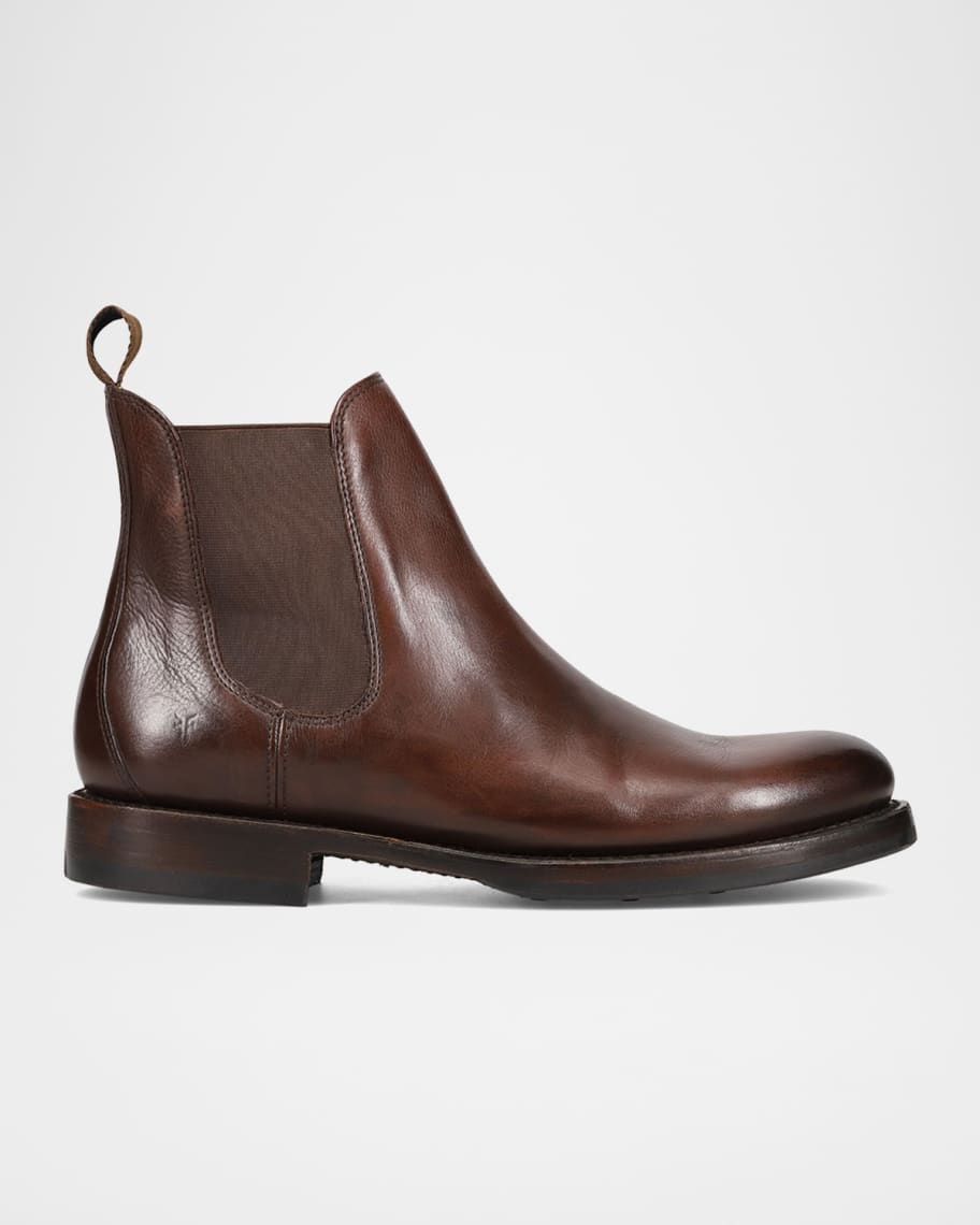Frye Men's Dylan Leather Chelsea Boots | Neiman Marcus