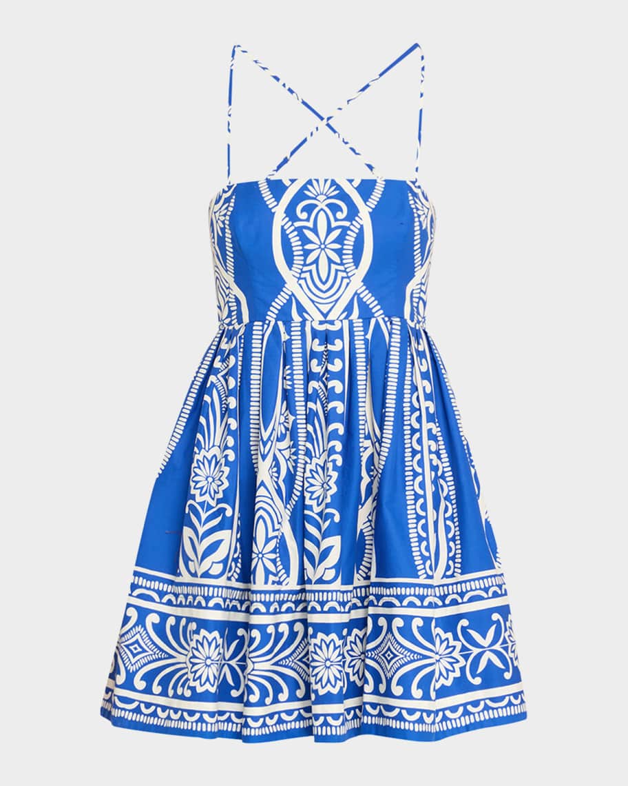 Cara Cara Leo Mini Dress | Neiman Marcus