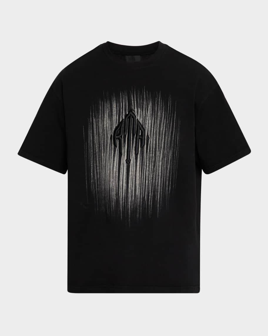 RTA Men's Colin Etched Monogram T-Shirt | Neiman Marcus