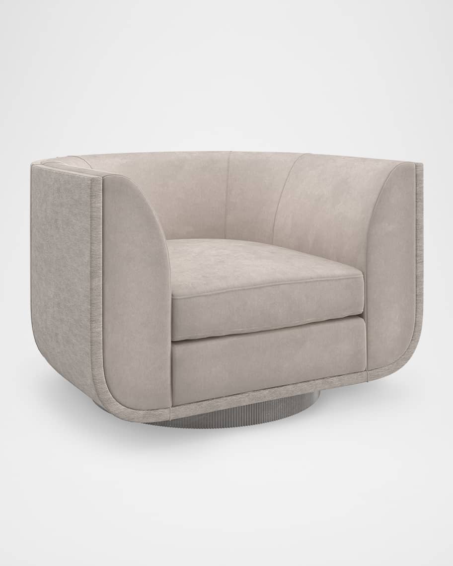Caracole Clipper Swivel Chair | Neiman Marcus