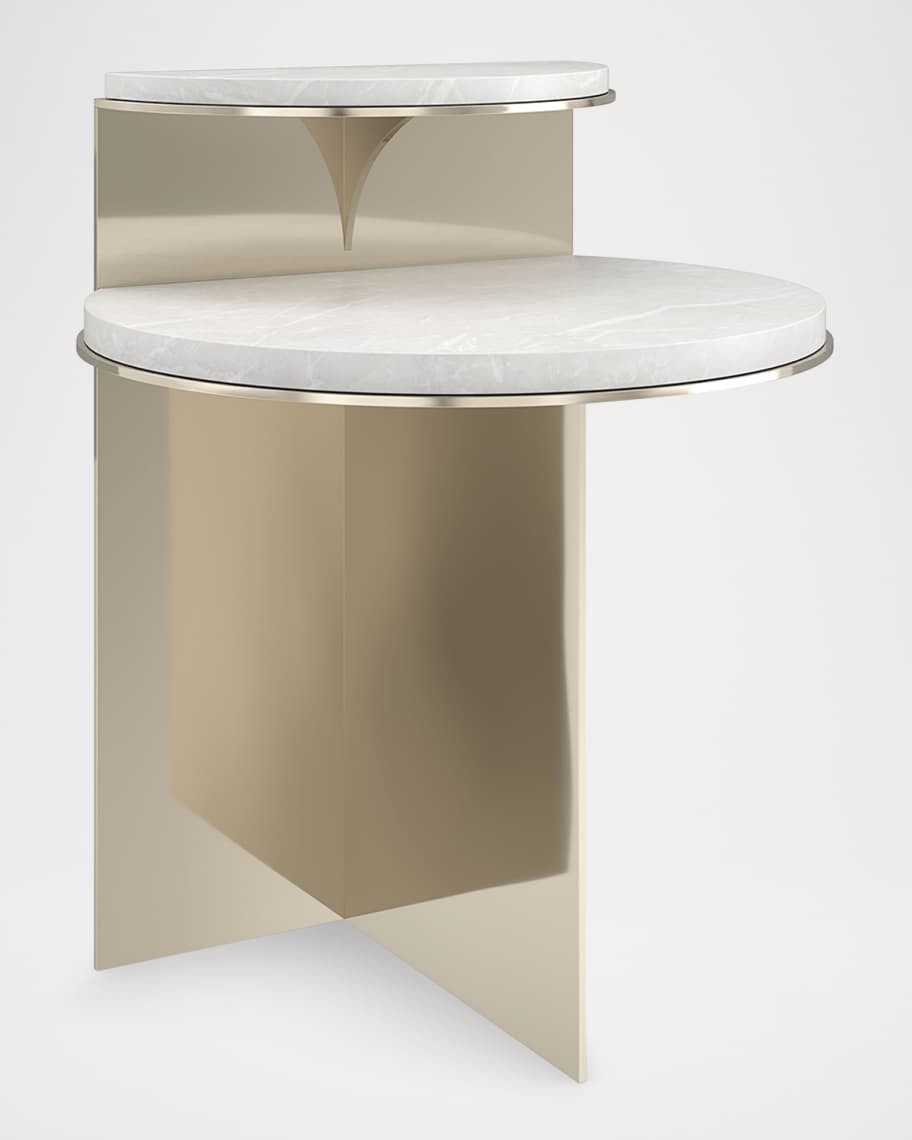 Caracole Touche Light End Table | Neiman Marcus