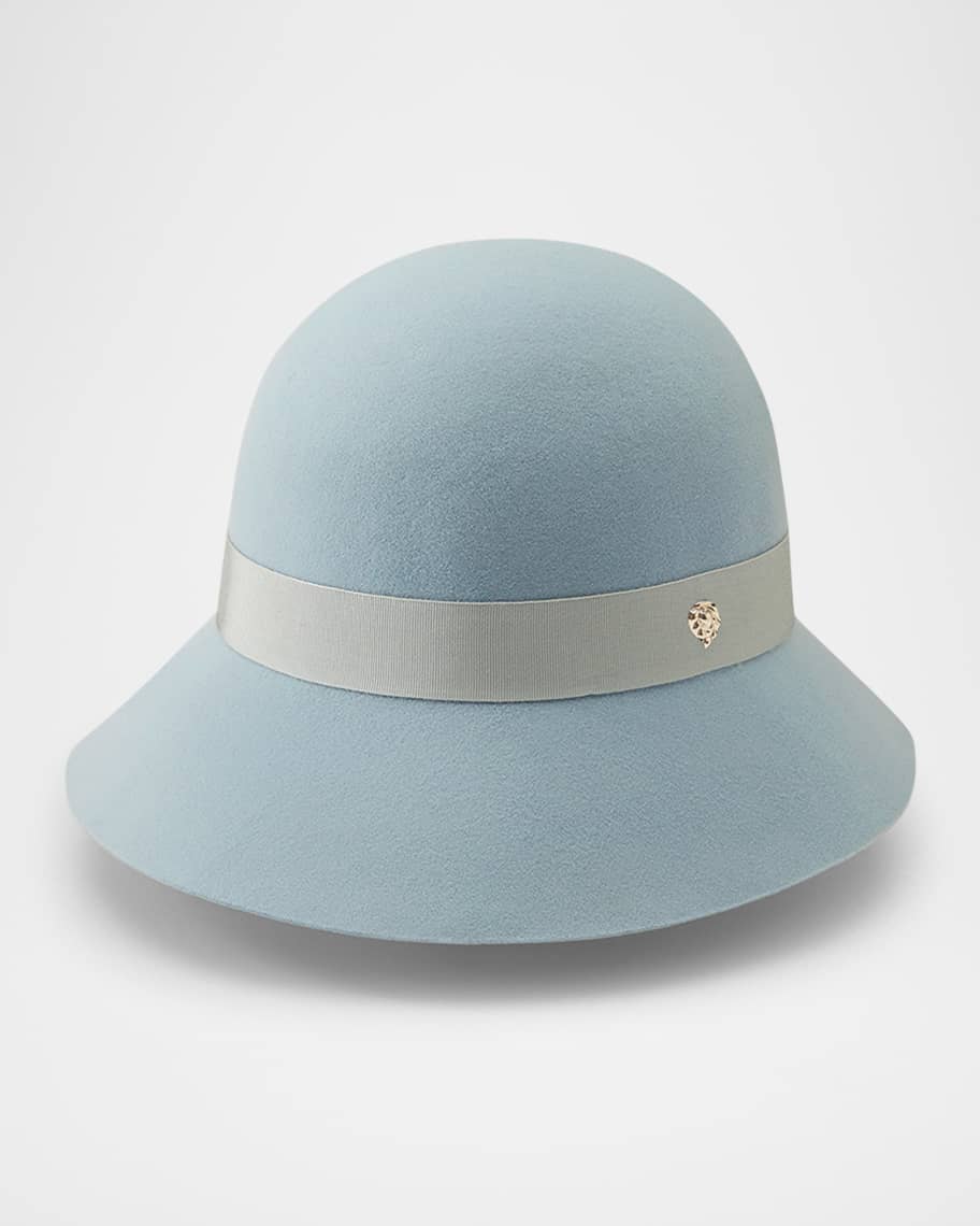 Helen Kaminski Valerie Merino Wool Cloche Hat | Neiman Marcus