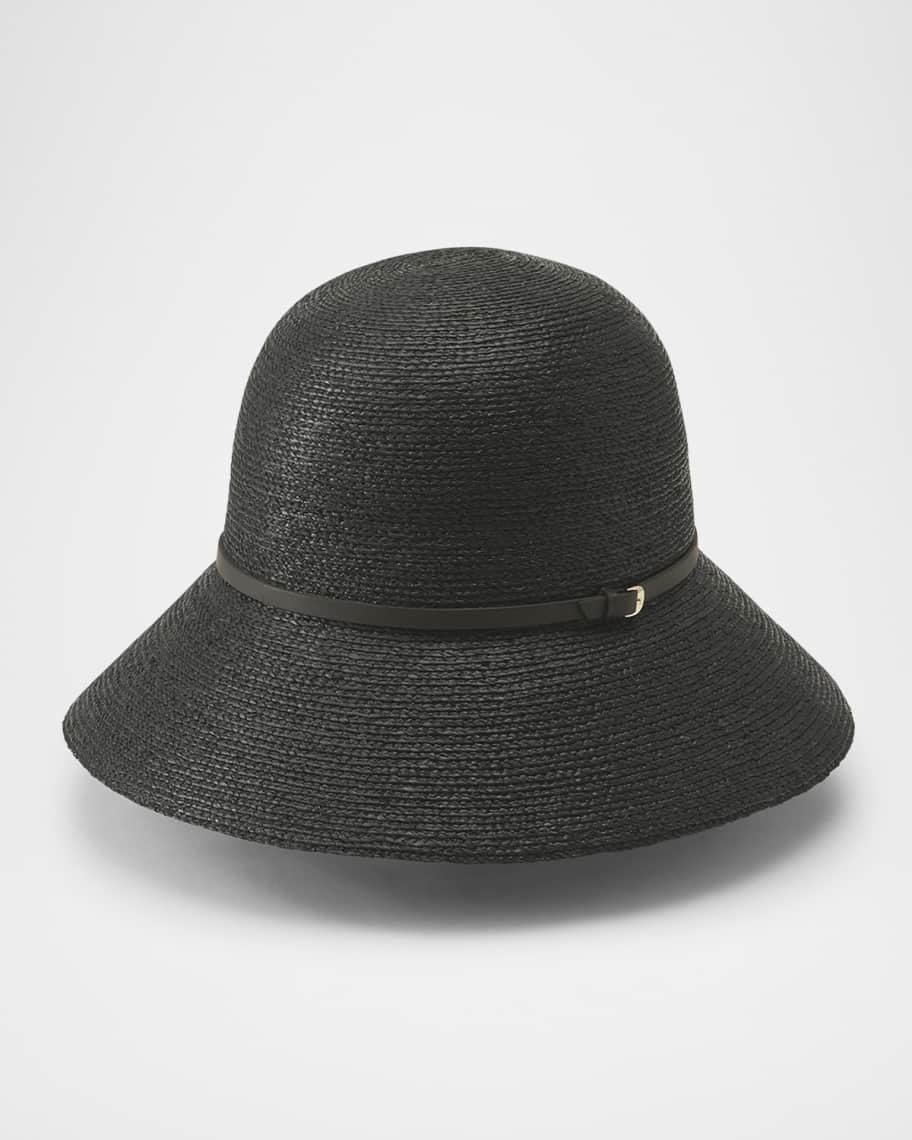 Helen Kaminski Besa 9 Raffia Cloche Hat | Neiman Marcus
