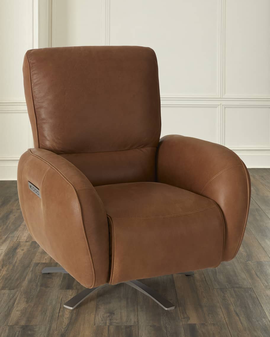 Bernhardt Oslo Leather Power-Motion Chair | Neiman Marcus