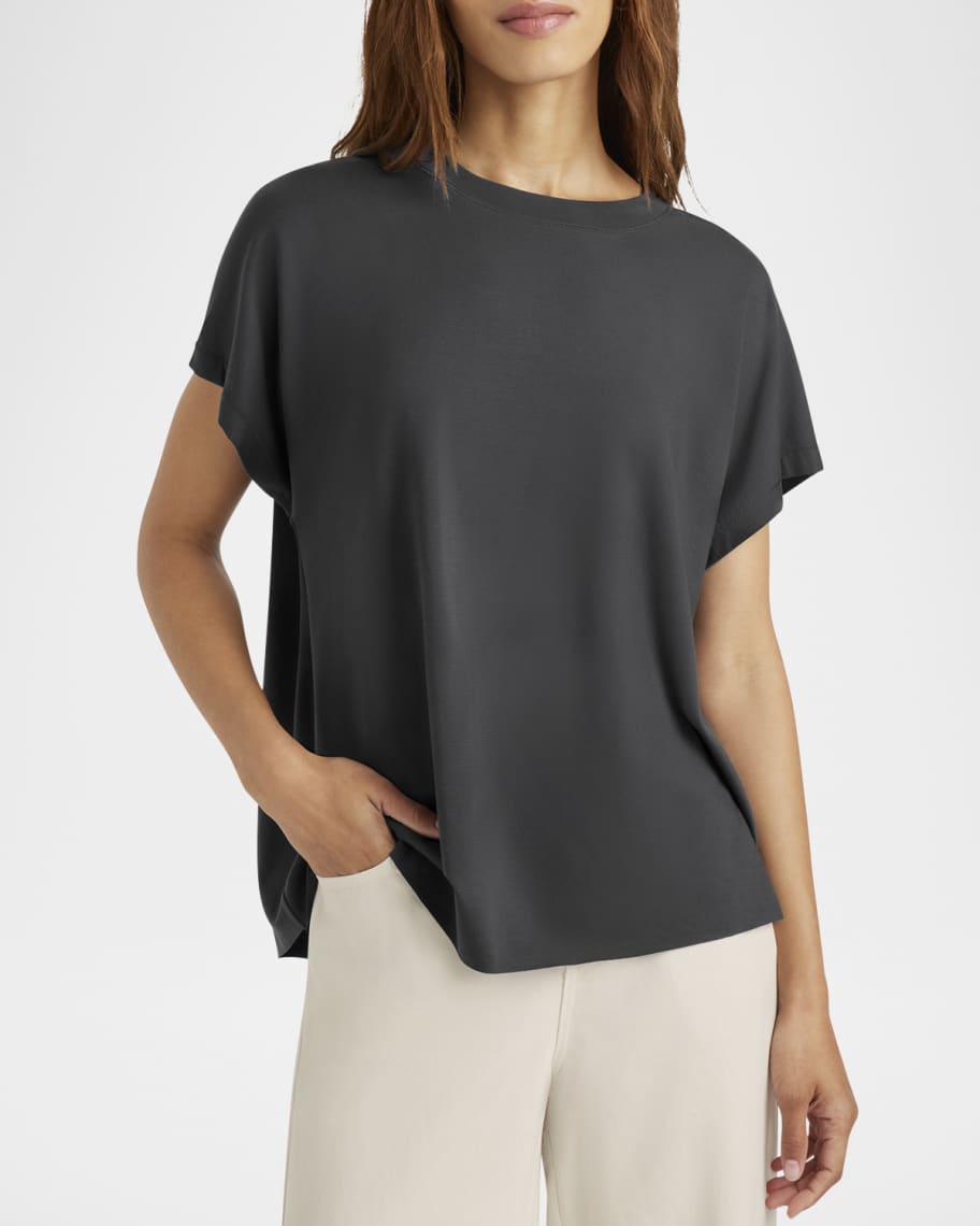 Splendid Tyra Short-Sleeve Tee | Neiman Marcus
