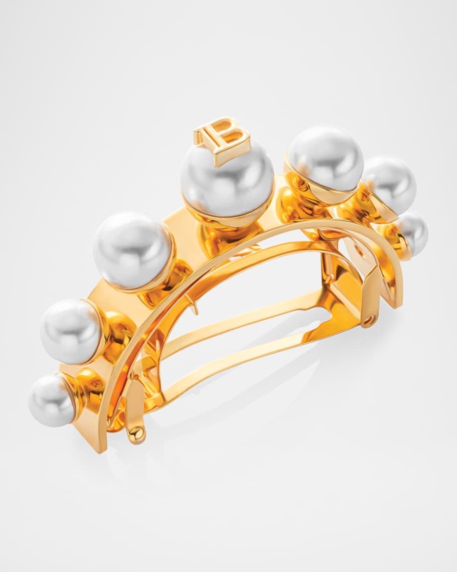 Balmain Hair Limited Edition Legacy Pearl Hair Clip | Neiman Marcus