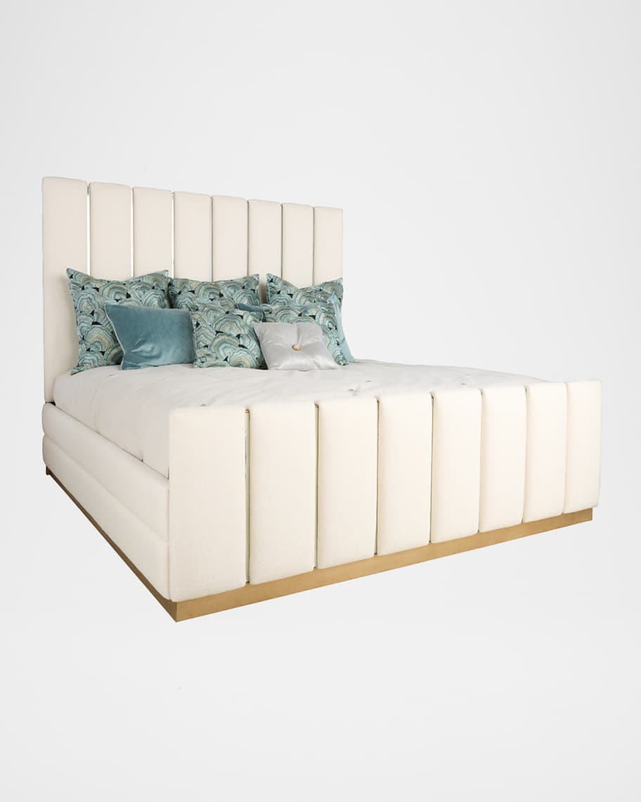 John-Richard Collection Serafina King Platform Bed | Neiman Marcus