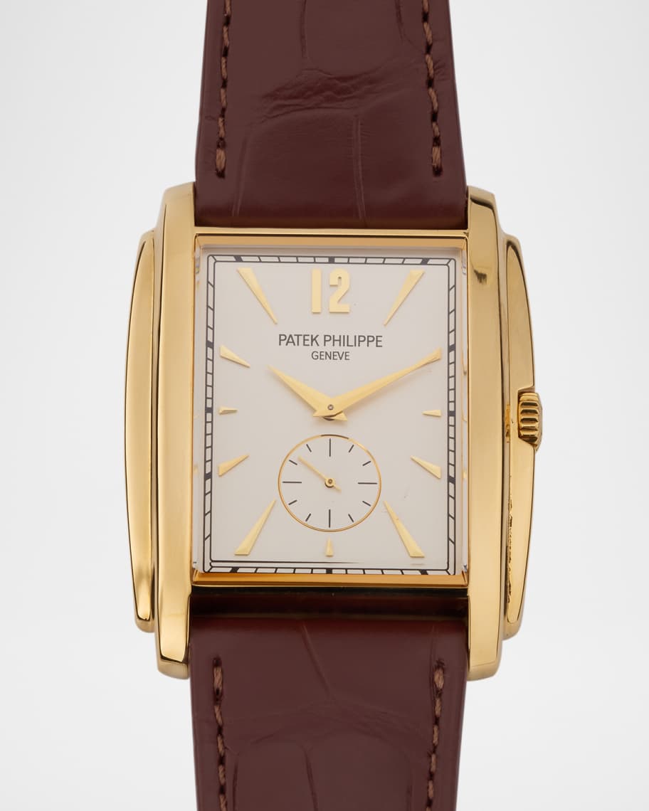 Vintage Watches Patek Philippe 18K Yellow Gold Gondolo 33mm Vintage ...
