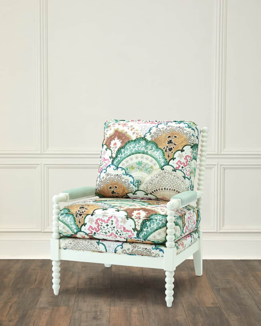 Massoud Belisse Spindle Chair | Neiman Marcus