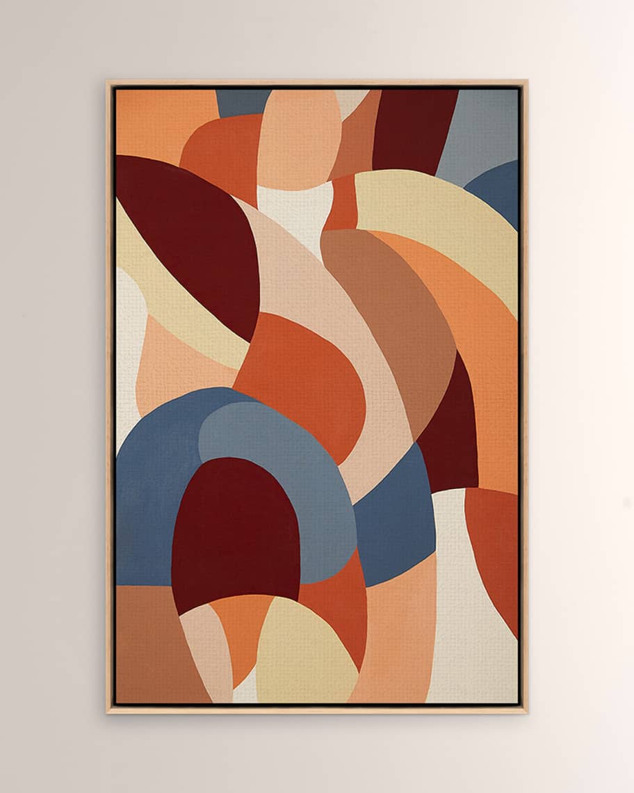 Four Hands "Hyacinth" Framed Giclee by Erica Hauser | Neiman Marcus