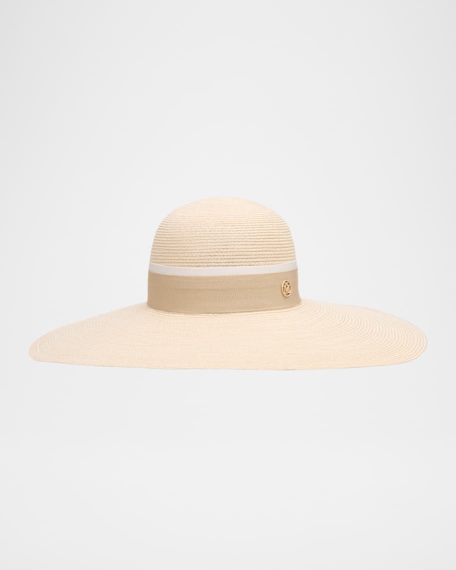 Maison Michel Blanche Straw Hat | Neiman Marcus