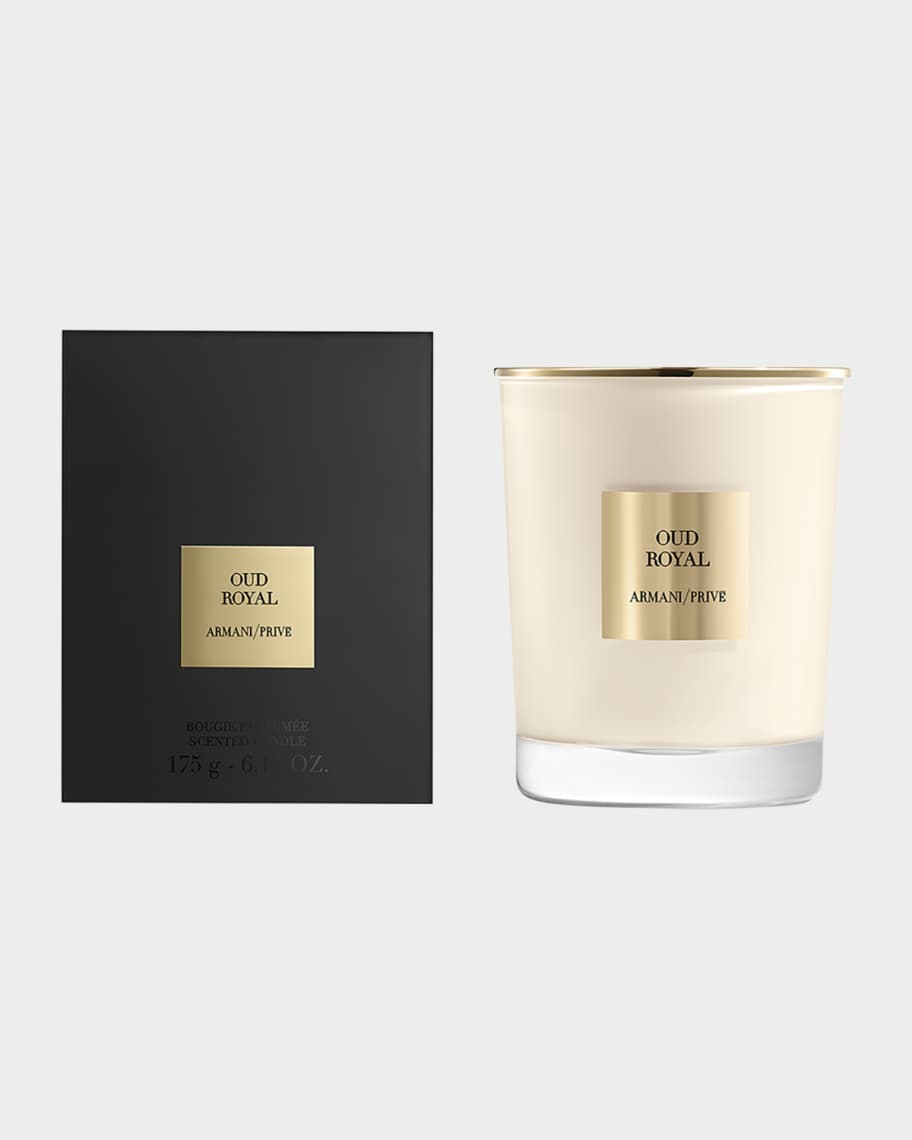 Giorgio Armani Oud Royal Scented Candle, 175 g | Neiman Marcus