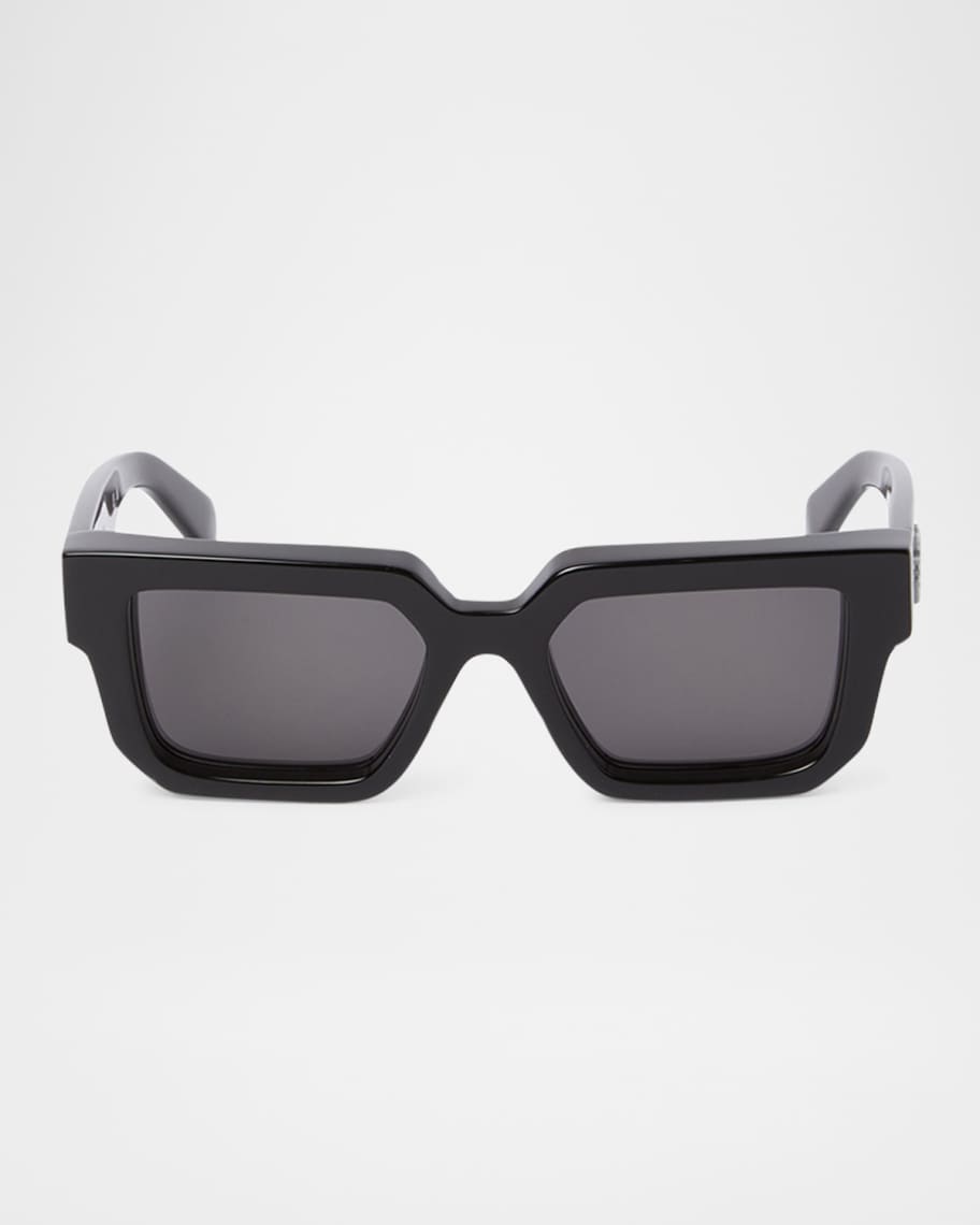Off-White Silverstone Arrow Square Sunglasses | Neiman Marcus