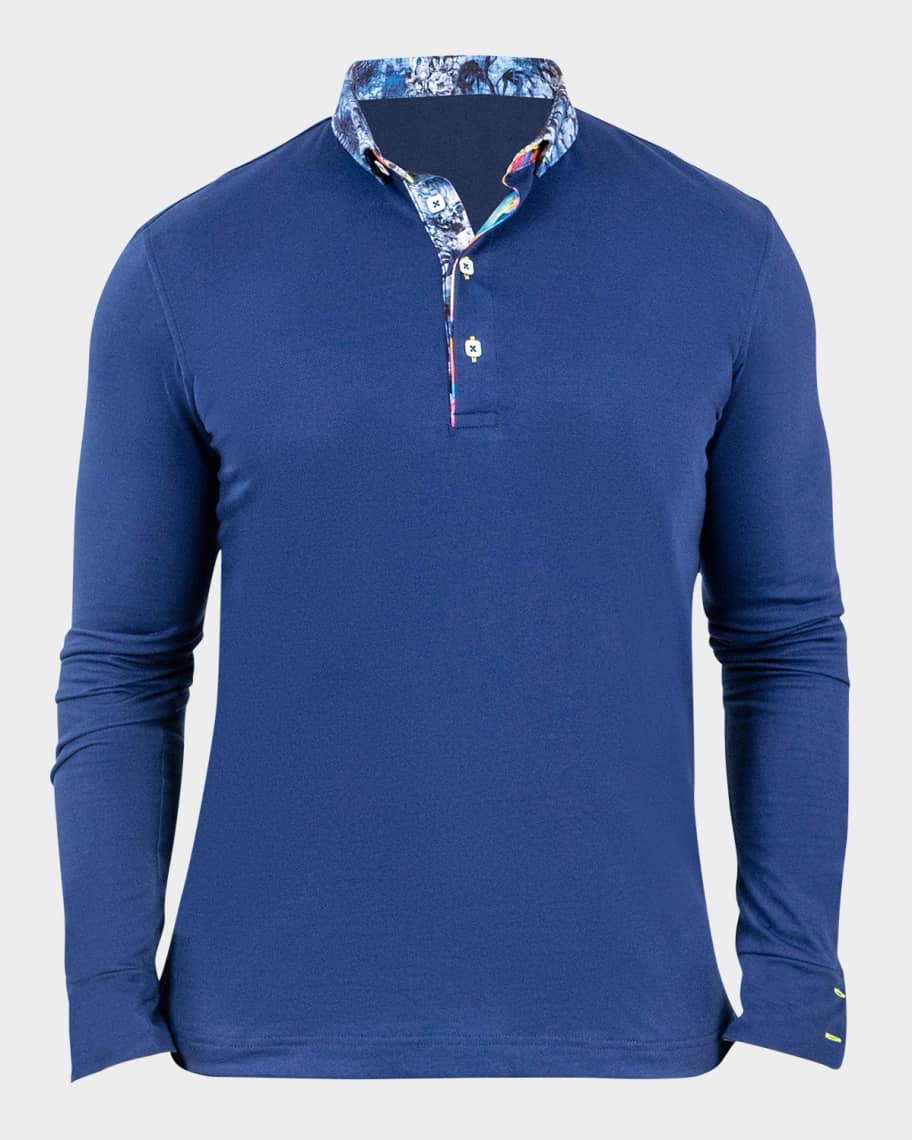 Maceoo Men's Newton Crypt Polo Shirt | Neiman Marcus