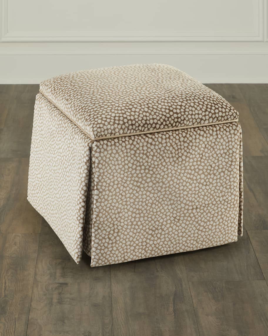 Massoud Brooke Ottoman | Neiman Marcus