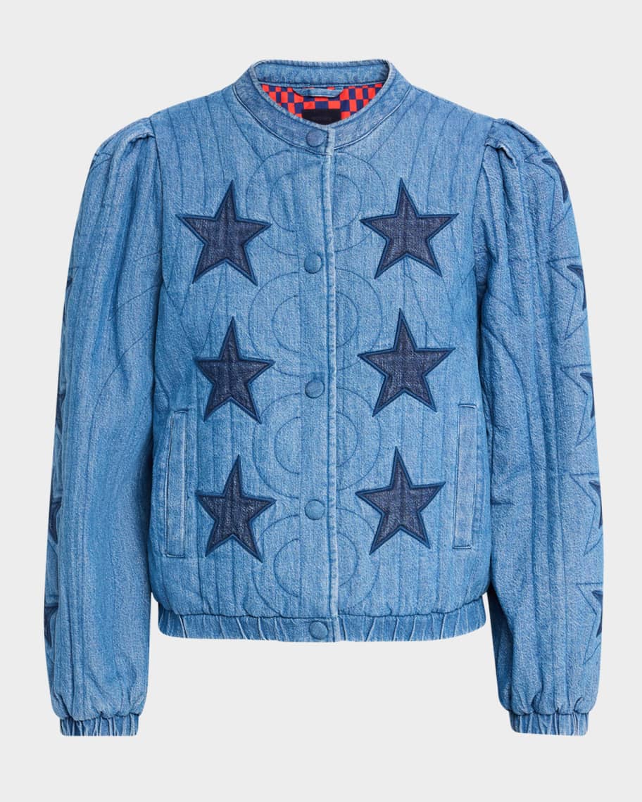 MOTHER The Rough Puff Bomber Jacket | Neiman Marcus