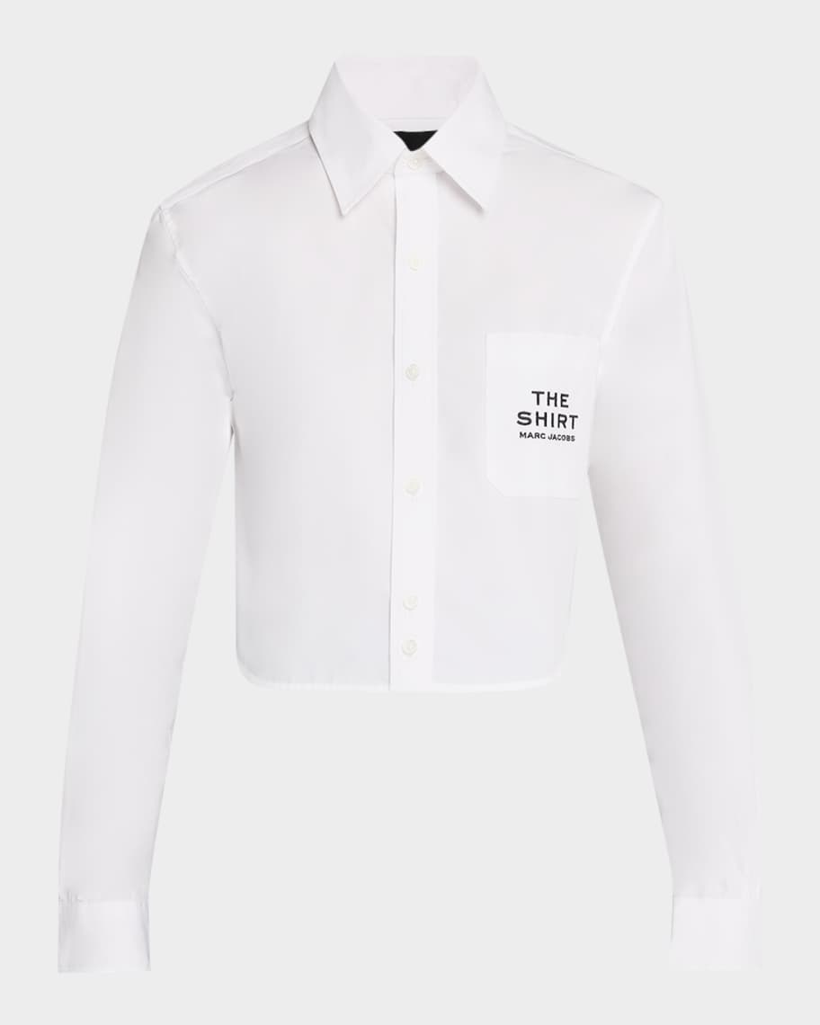Marc Jacobs The Cropped Femme Shirt | Neiman Marcus