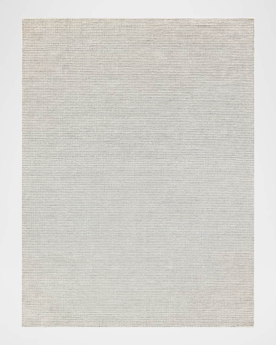 Exquisite Rugs Key West Hand-Tufted Light Silver Rug, 6' x 9' | Neiman ...