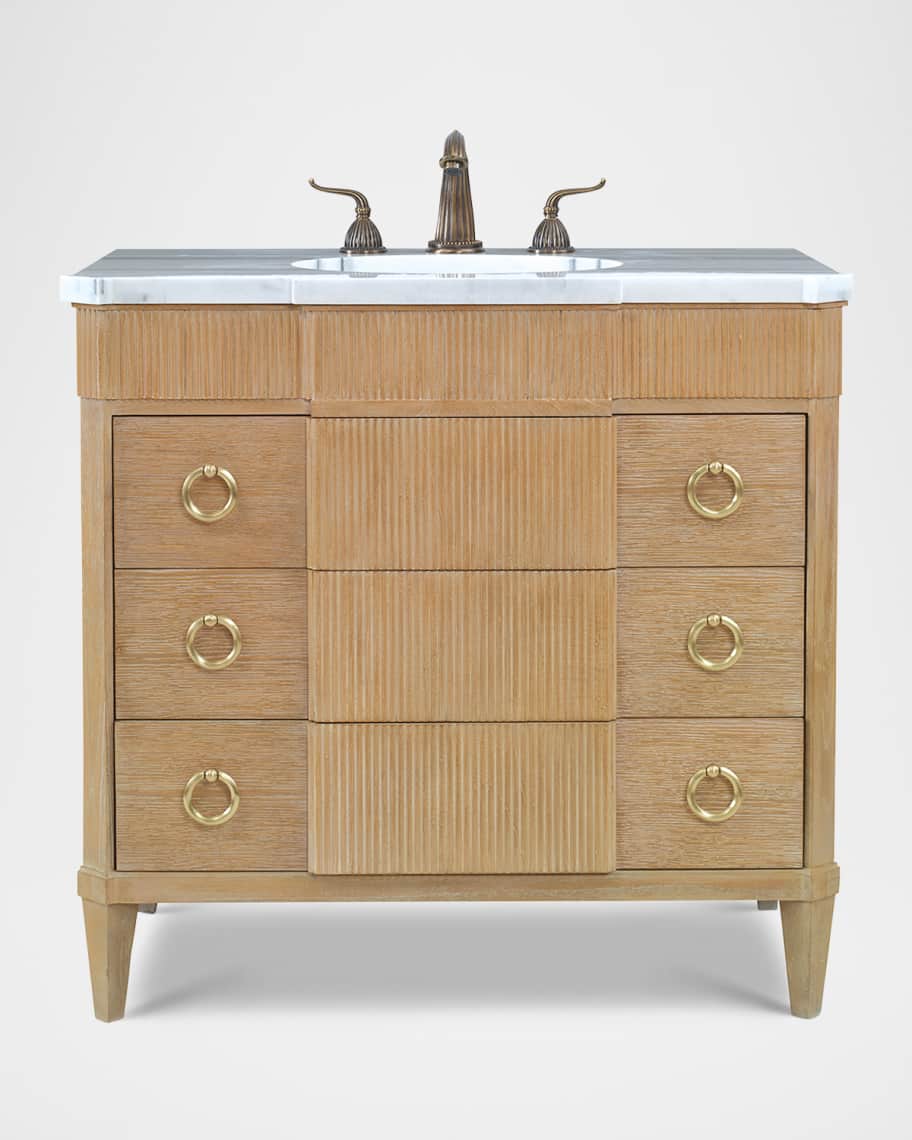 Ambella Tambour Bath Vanity | Neiman Marcus