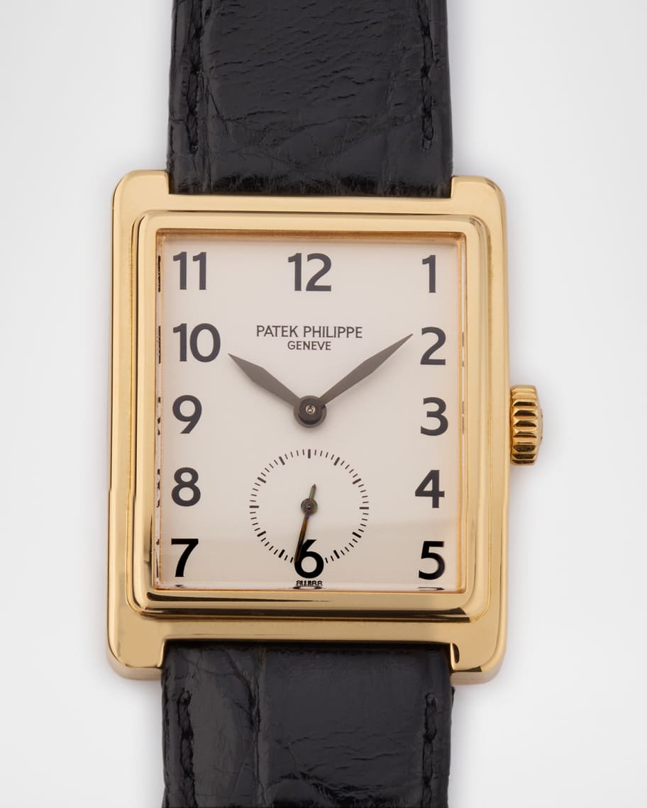 Vintage Watches Patek Philippe 18K Yellow Gold Gondolo 33mm Vintage ...