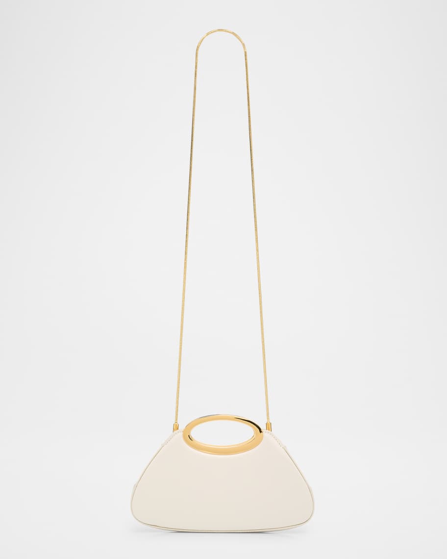 SIMKHAI Mod Sculptural Leather Crossbody Bag | Neiman Marcus