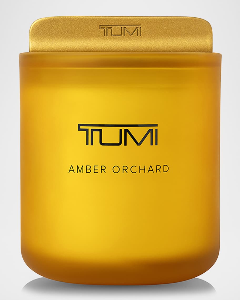 Tumi Amber Orchard Scented Candle, 8 oz. | Neiman Marcus