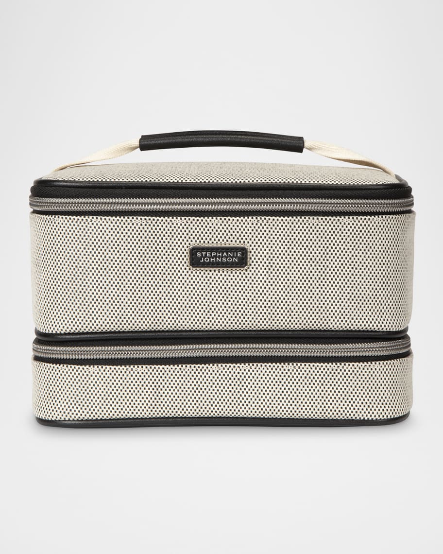 Stephanie Johnson Tropea Onyx Jenny Train Case | Neiman Marcus