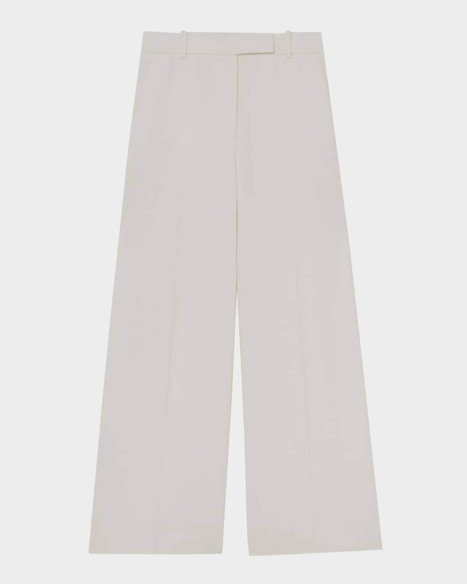 Reiss Devon High-Rise Wide-Leg Pants | Neiman Marcus