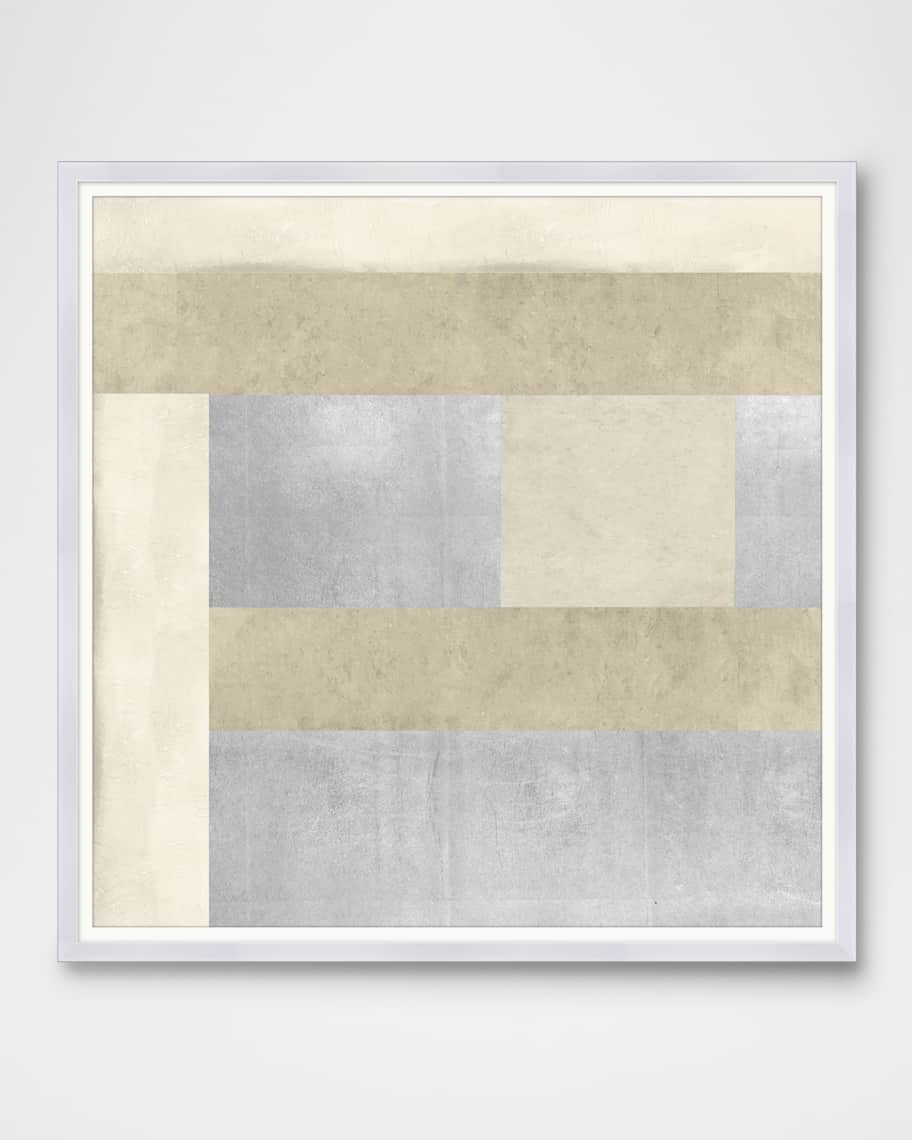 Wendover Art Group "Silver Maze 1" Framed Giclee | Neiman Marcus