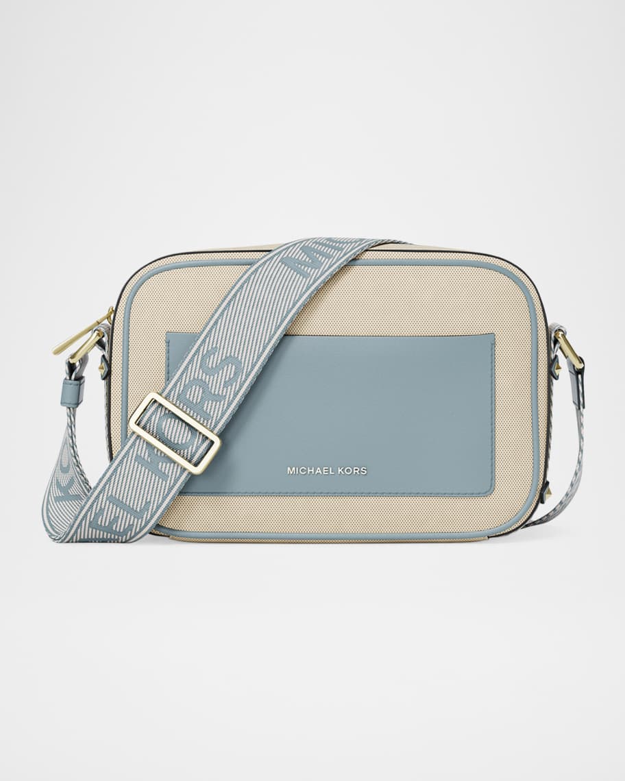 MICHAEL Michael Kors Maeve Medium Pocket Canvas Crossbody Bag | Neiman ...