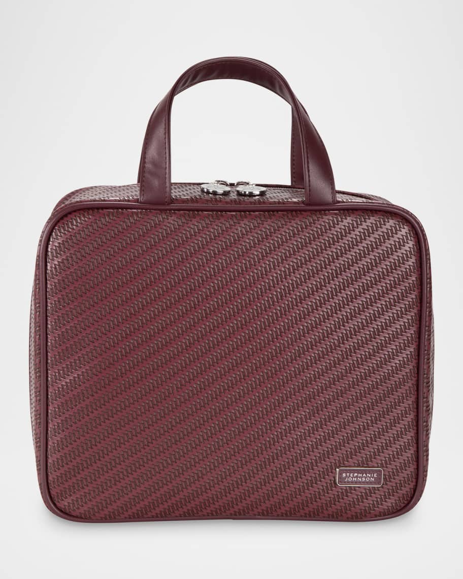 Stephanie Johnson Rosewood Ruby Royale Martha Large Briefcase | Neiman Marcus