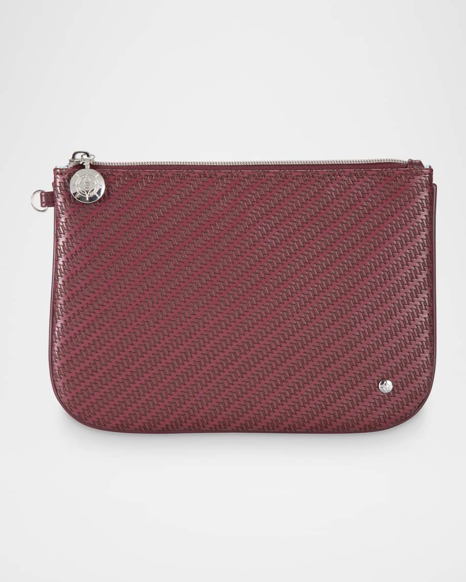Stephanie Johnson Rosewood Ruby Royale Aria Large Flat Pouch | Neiman ...