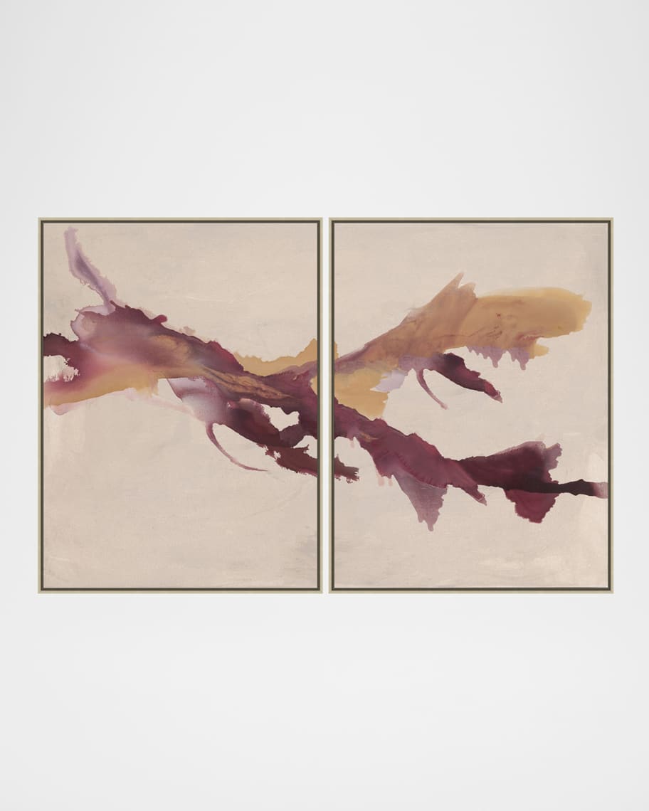 "Let's Go" Framed Giclee Diptych by Van Garret, 40.75" x 53.75 ...