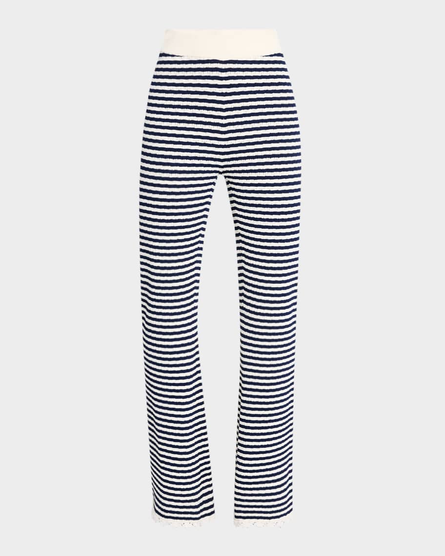 Sea Addy Stripe Knit Pants | Neiman Marcus