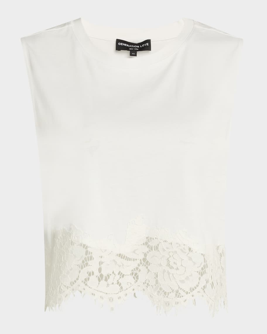 Generation Love Palani Lace Combo Top | Neiman Marcus