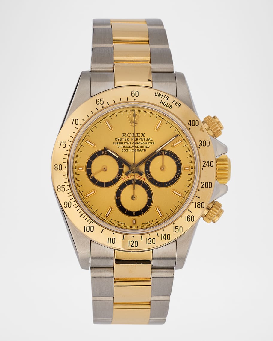 Vintage Watches Rolex Stainless Steel and 18K Yellow Gold Cosmograph ...