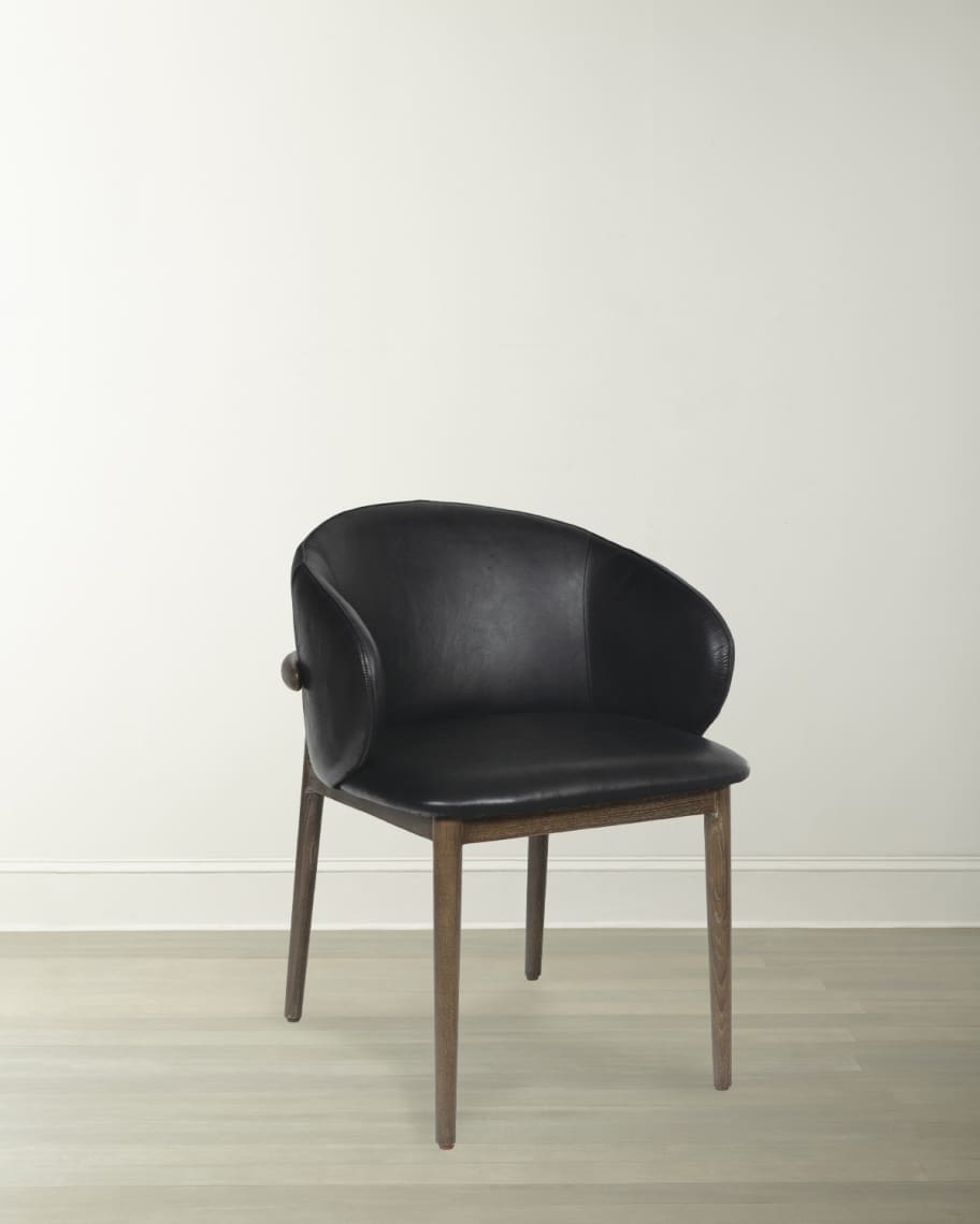 Regina Andrew Ethan Leather Dining Side Chair | Neiman Marcus