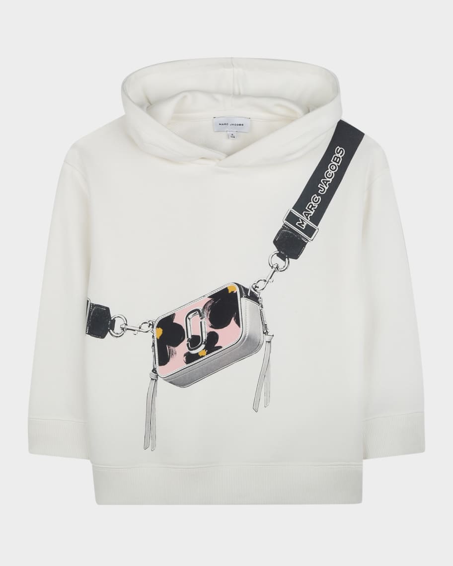 Marc Jacobs Kid's Graphic Print French Terry Hoodie, Size 2-4 | Neiman ...