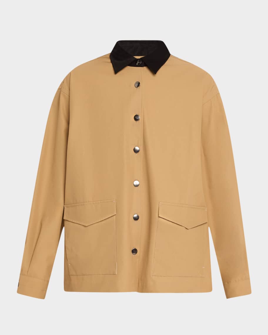 MARIA MCMANUS Oversized Field Jacket | Neiman Marcus
