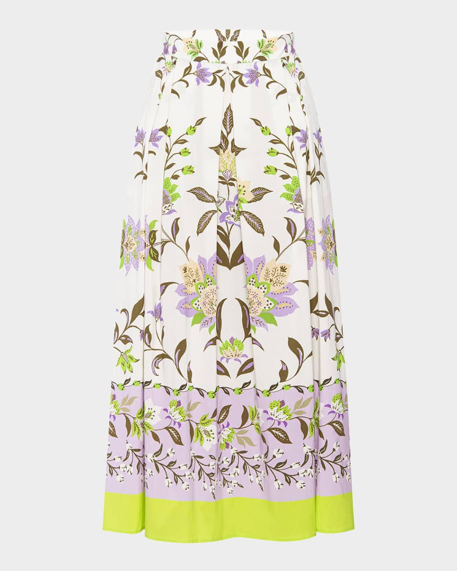 MISA Los Angeles Aggie Midi Skirt | Neiman Marcus