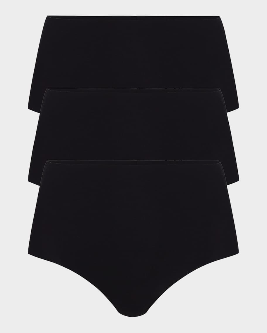 Commando Classic High-Rise Microfiber Bikini Briefs, Pack of 3 | Neiman ...