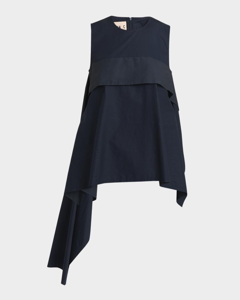 Plan C Asymmetric Drape Tank Top | Neiman Marcus