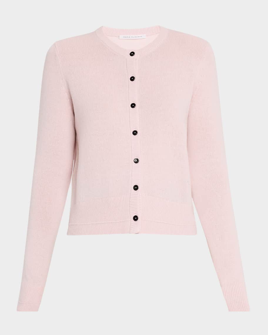 MARIA MCMANUS Petite Crewneck Cardigan | Neiman Marcus