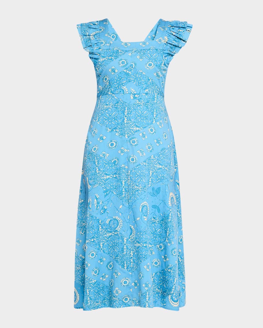 LOVE THE LABEL Arya Midi Dress | Neiman Marcus