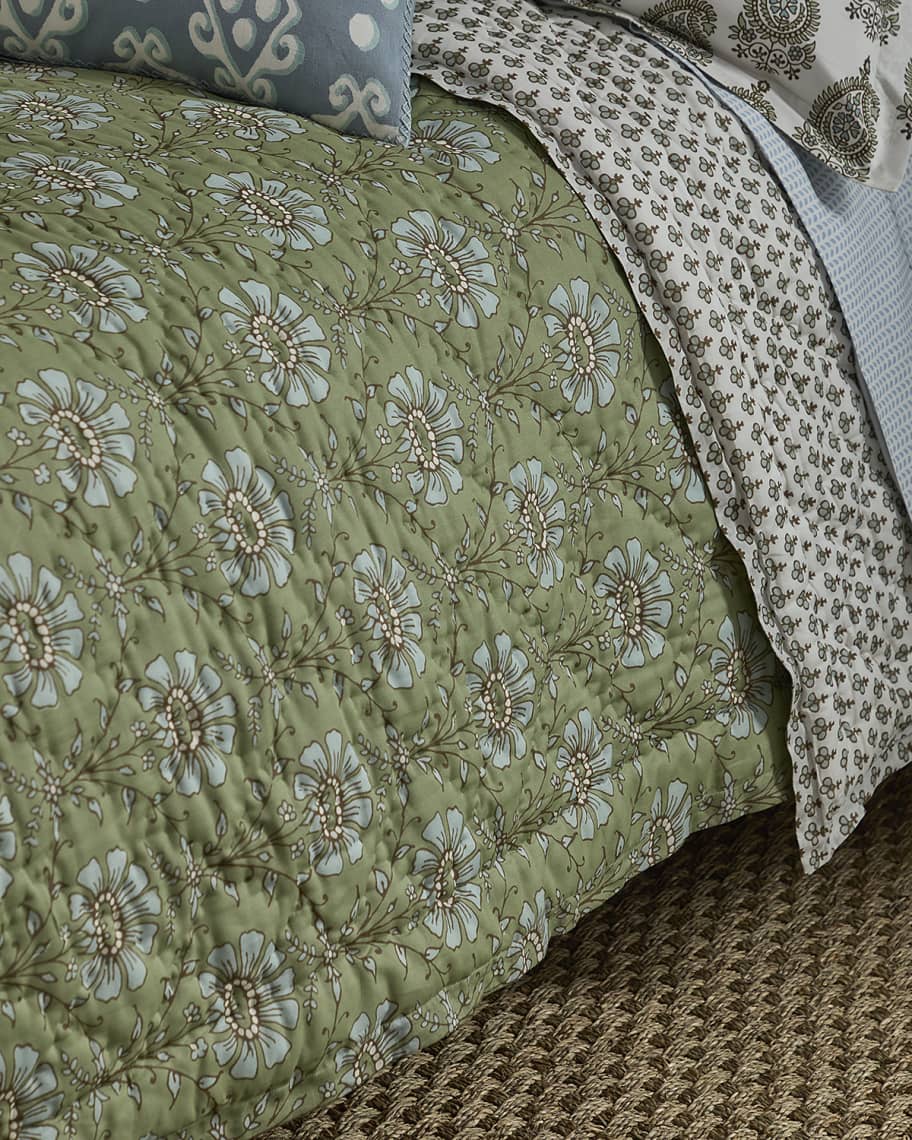 John Robshaw Jeeva King Quilt | Neiman Marcus