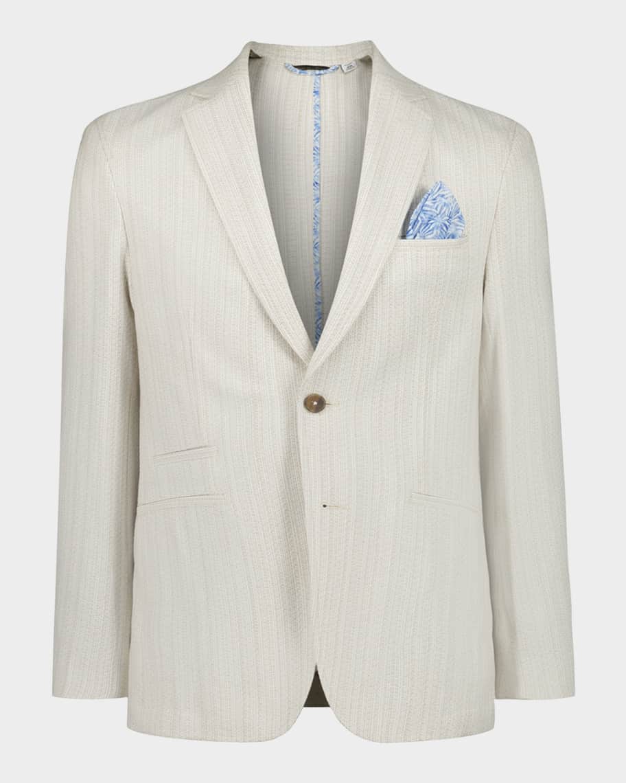 Robert Graham Men's The Breeze Woven Sport Coat | Neiman Marcus