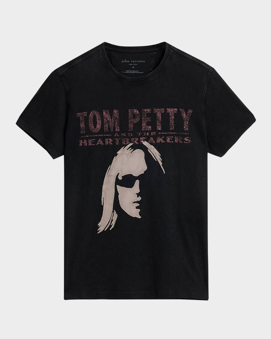 John Varvatos Men's Tom Petty Applique Band T-Shirt | Neiman Marcus