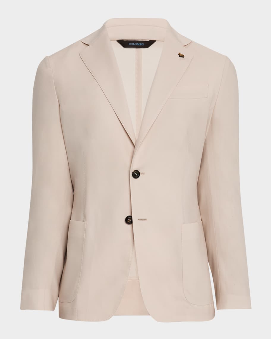 Colombo Men's Cashmere Single-Breasted Sport Coat | Neiman Marcus